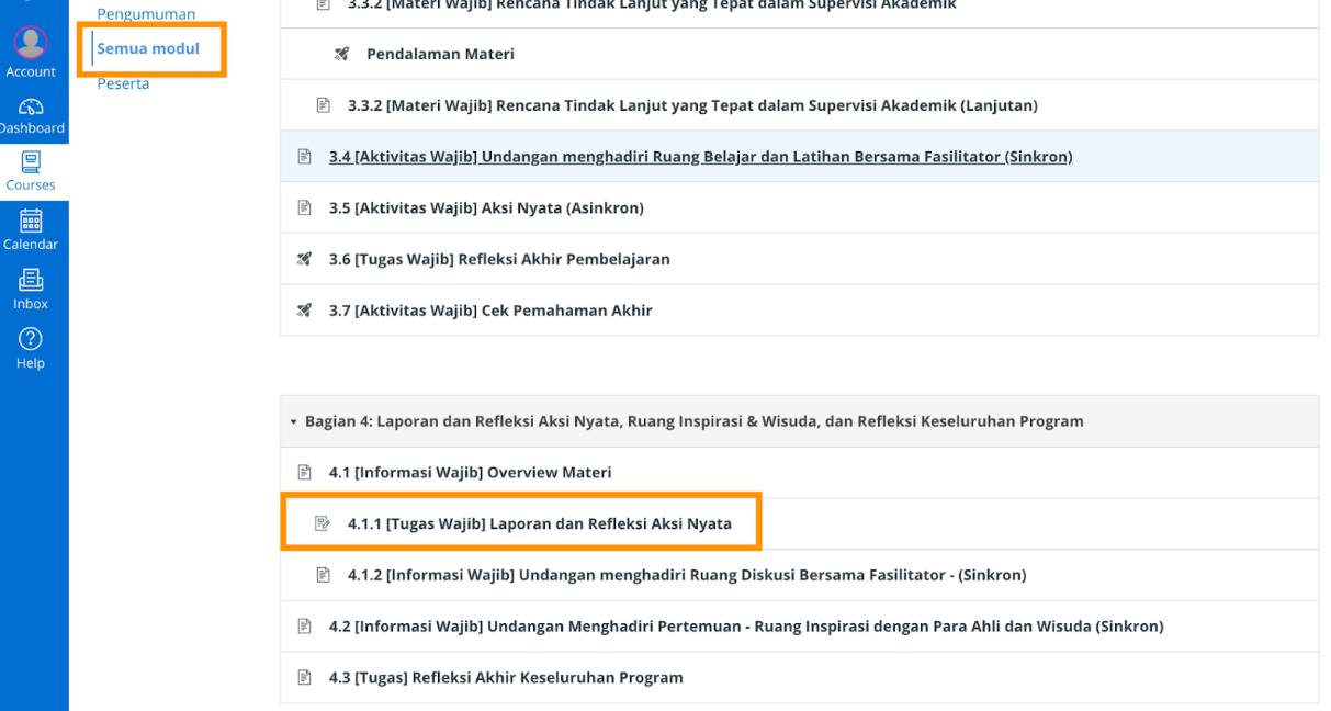 Panduan Mengerjakan Tugas Unggah File di LMS Peningkatan Kompetensi Kepala Sekolah – LMS Guru